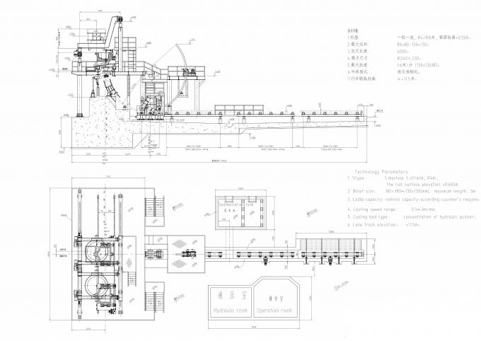 Full Automatic Billet Continuous Casting Machine Cooper Brass Bronze Caster