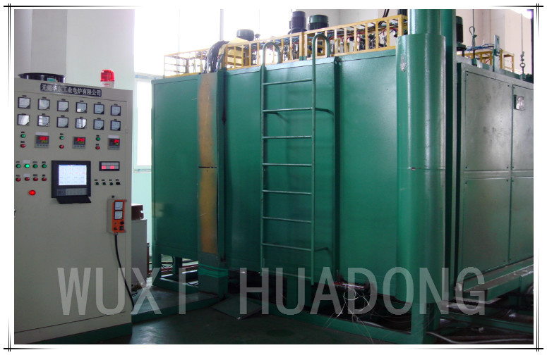 Steel Bar High Temp Furnace / Trolley Type Vacuum Bright Annealing Furnace